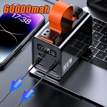 Power Bank Remax Linon Pro RPP-73 20 тыс mAh черный мощный как слон!