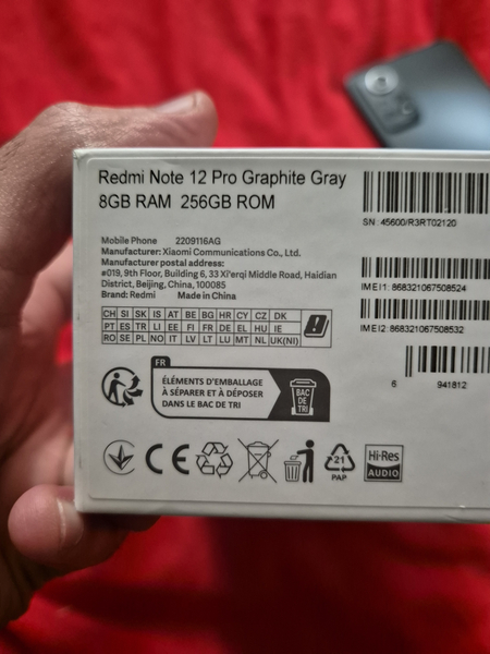 Redmi note 12 pro