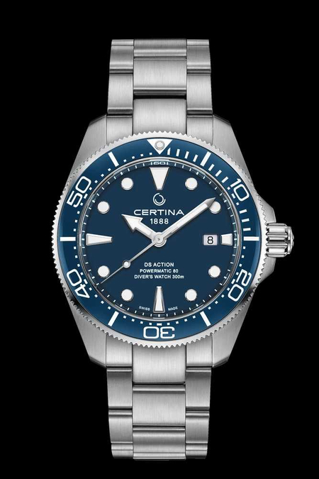 Оригинальные швейцарские часы Certina DS Action Diver 43mm