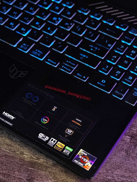 Мощный игровой Asus Tuf A15 Core I7 12700H