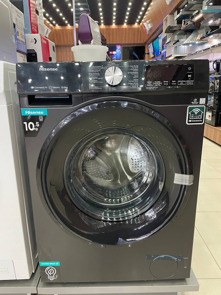 Kir yuvish mashinasi Hisense 10.5 kg invertor new model