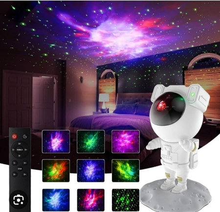 Chiroq bolalar uchun tungi yoʻrugʻlik kosmonavt proectori proyector