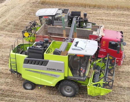 колесный зерновой комбайн ZOOMLION TE-100