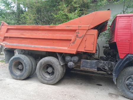 Kamaz 5511 Yuk uzi Agdaradigon