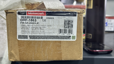 Колодки Motorcraft передние на Ford Mustang 15 - 22 год ,2.3 ecobust