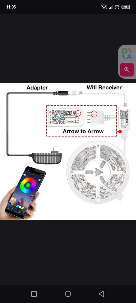 Светодиодная лента 10 м пультом WIFI