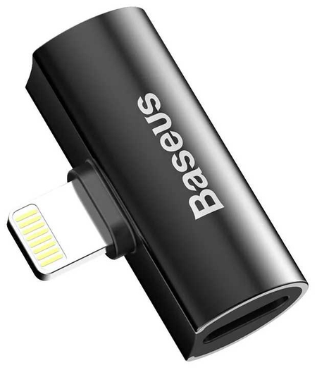 Baseus Audio Converter L46 Lightning - Dual Lightning Переходник