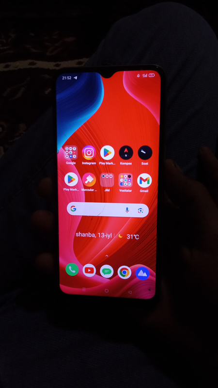 Realmi6i xotira 64 650 ming yana kelishimiz
