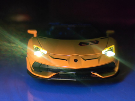 Lamborghini Aventador svj железная машинка 1:24 - Доставка