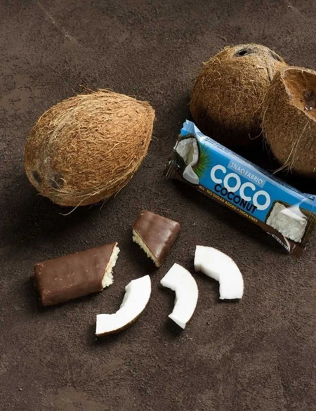 Кокосовые батончики COCO без сахара 30 шт х 40г