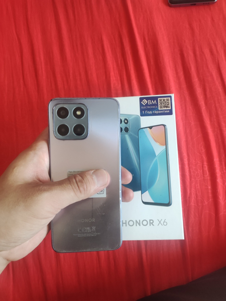Huawei Honor X6 64Gb Silver Original Karobka Sastayani Otlichni yaxshi