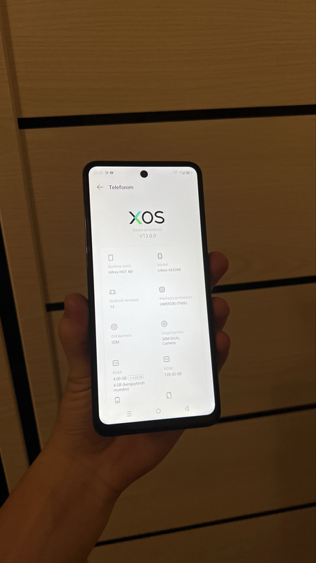 Infinix HOT 40i 8/128