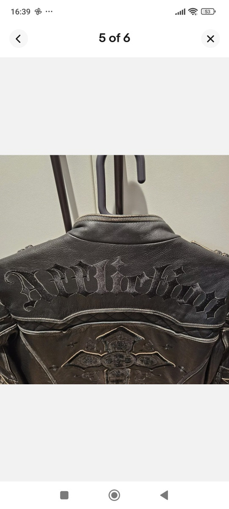 Мужская байкерская куртка Affliction