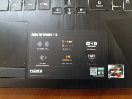 Продается Asus Tuf Gaming A15