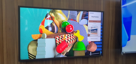 Премиум телевизор SAMSUNG 75 FRAME QLED 2022 NEW SMART 4K официальный