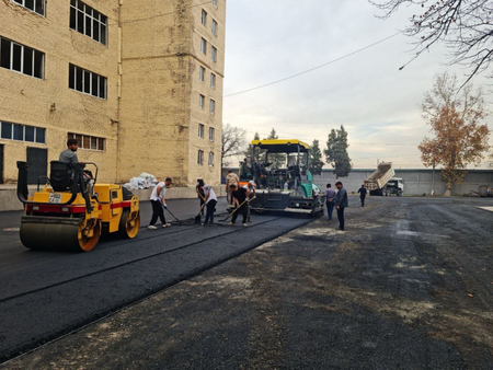 Asfalt Асфалть Асфальтирование в Ташкенте. По городу и областям