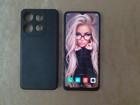 Srochna Sotiladi Infinix Smart 7 6/64Gb Black Orginal 2024 yil telefon