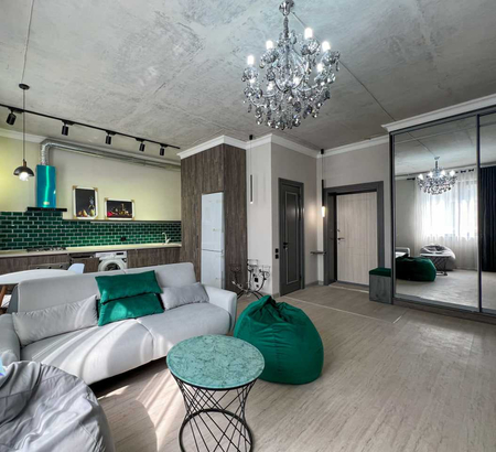 Загаловок-ЮНУСАБАД • МАНЗАРА •2комн • 51 м² • этаж 15/16 • [MGA:800)