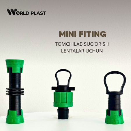 Tomchilatib sug’arish lentalar uchun Mini fitinglar