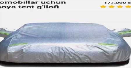 Avtomobillar uchun himoya tent g'ilofi