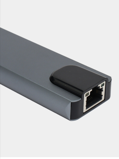 Концентратор Type-C, Hub для ноутбуков 6 в 1, адаптер HDMI, 4K, USB 3.