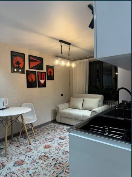 Космонавт 1в2/3/4 Кирпичный Балкон1*3м² Общ пл 27м² +Мебель +Техника