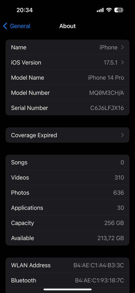 Iphone 14 Pro black 256 Gb