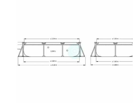СКИДКА Бассейн INTEX оригинал 260x160