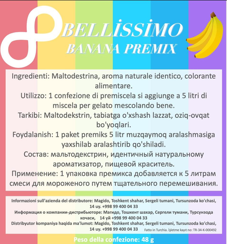 Muzqaymoq Suxoy smes Belissimo italiya