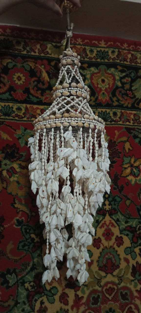 Турецкая люстра из ракушек