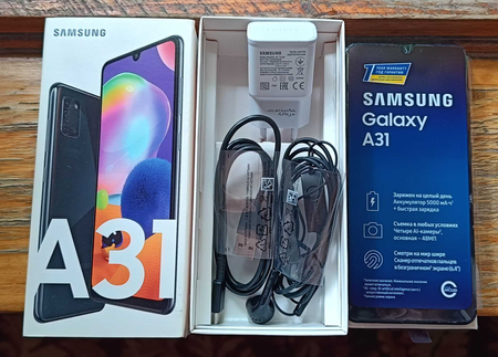 Samsung A31 + подарок.