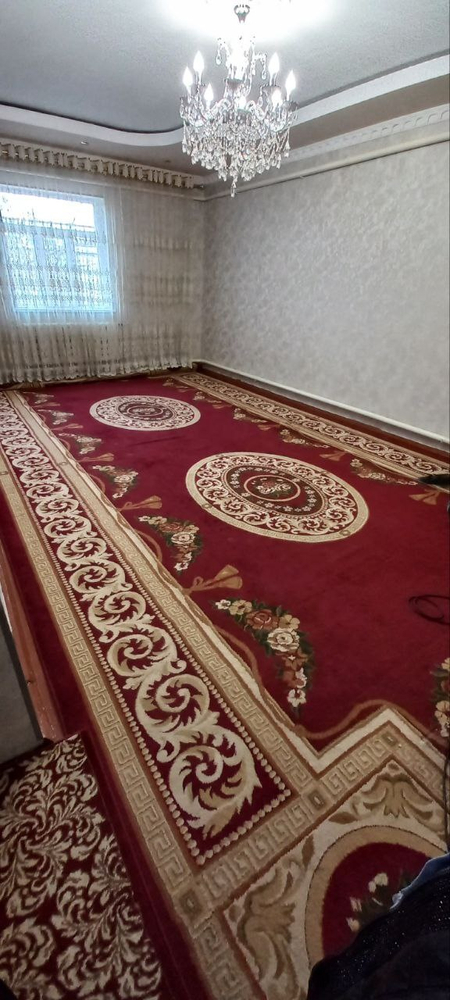 Ковер и занавеска