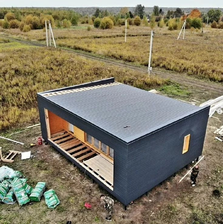 Мобильные дома из сэндвич панелей