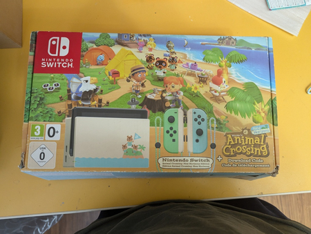 Nintendo switch animal crossing edition