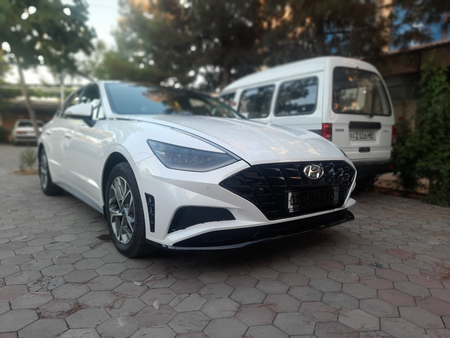 Hyundai 2021 sonata oldi bamper