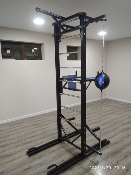 Turnik brus pres + mishok general fitness trenajor