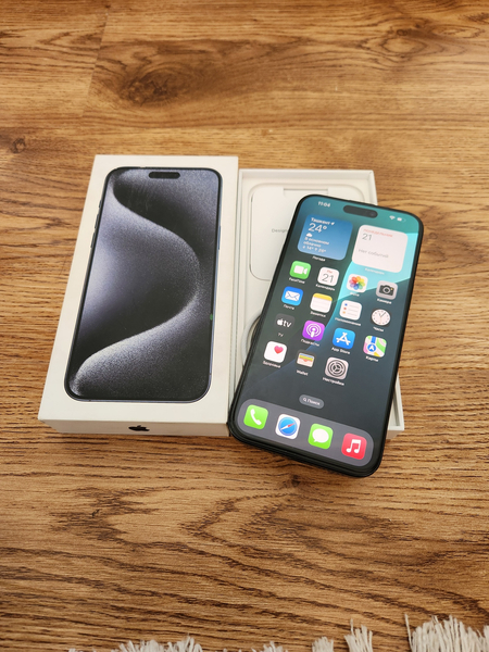 Apple iPhone 15 Pro Max 256GB LL/A E Sim Battery 91%