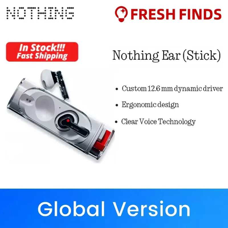 Nothing Ear (stick): интересный дизайн и отличные микрофоны