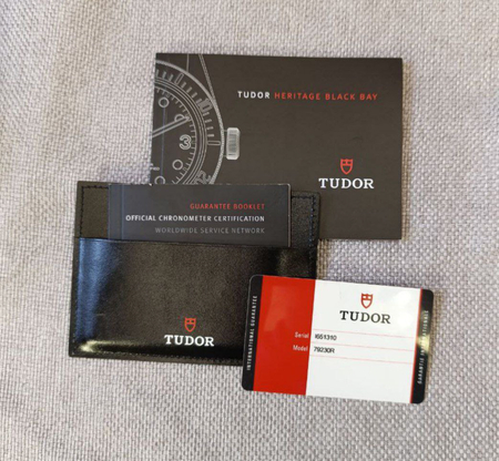 Оригинальные часы Tudor Heritage Black Bay