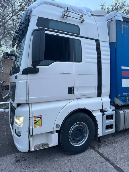 MAN TGX 480 +SCHMITZ прицеп Сотилади