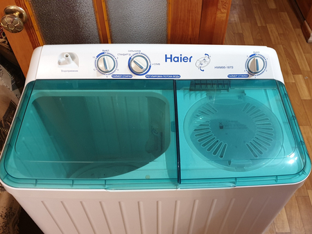 Стриальная машинка полуавтомат Haier