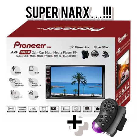 Pioneeer monitor sensorli