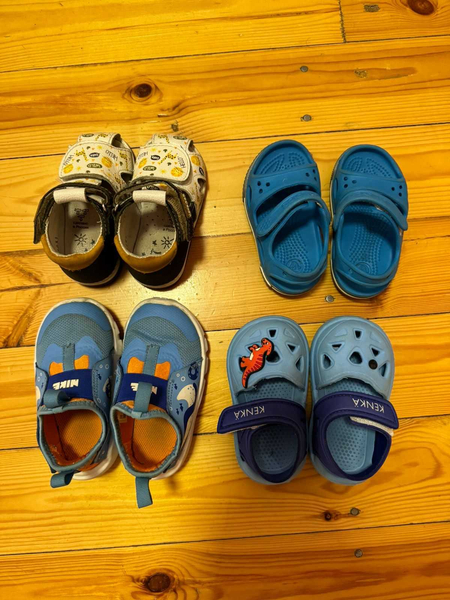Обувь 1-2 года в одни руки Котофей, Nike, Crocs, Kenka