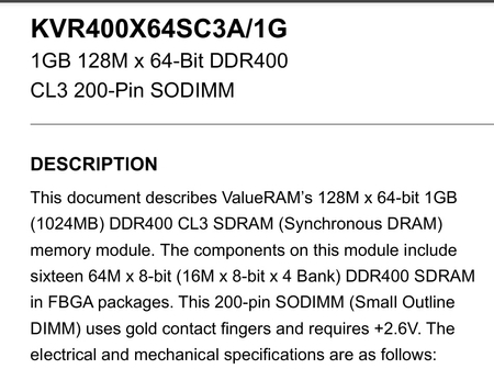 2 планки ОЗУ по 1GB DDR для ноутбука (2шт) DDR400 + DDR333 с гарантией
