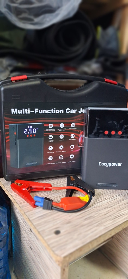 Power Bank+ Nasos   avtomobillar uchun