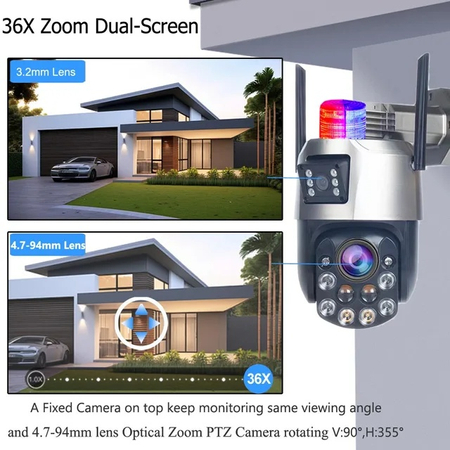 18x zoom camera wi fi icsee app