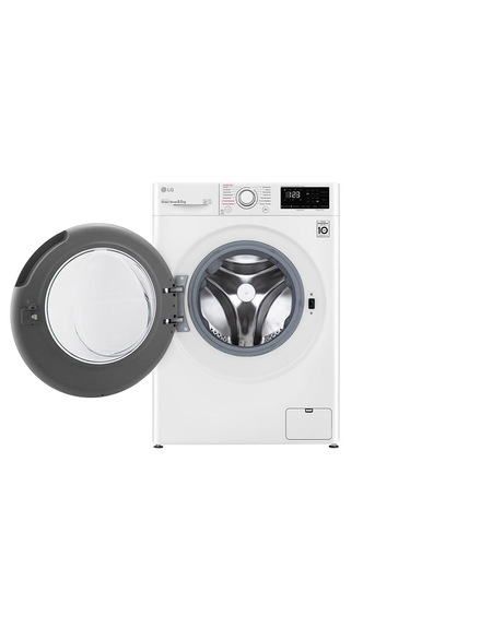 Узкая стиральная машина LG с технологией AIDD, 8,5кг