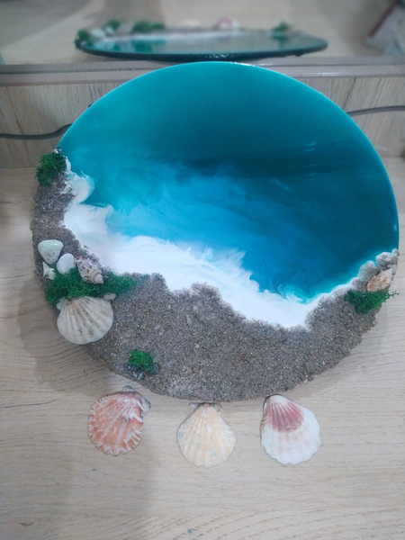 Kartina resin art. Epoksidniy smola