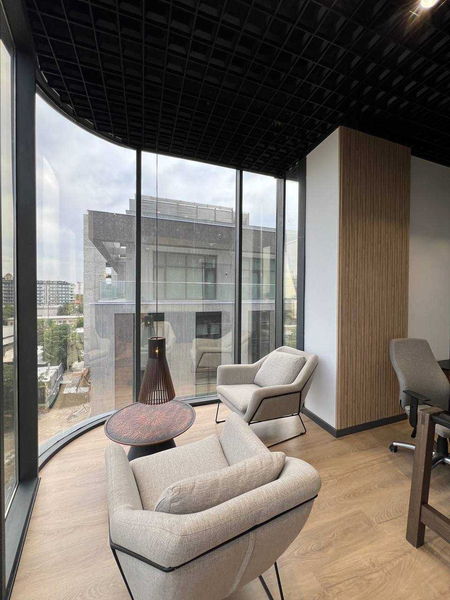 Аренда офиса в БЦ Dim Tower Алайский Прохинкали 150 м2, (7144)