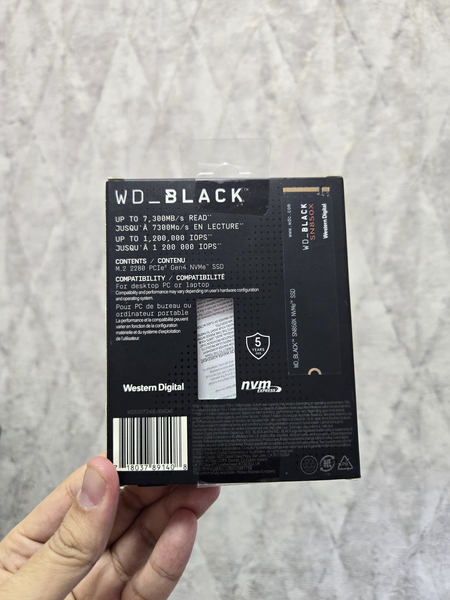 WD_Black SN850x как новый